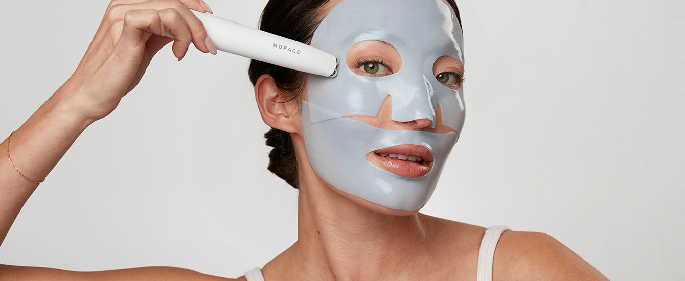 How to Use a Face Mask with Microcurrent Devices | NuFACE