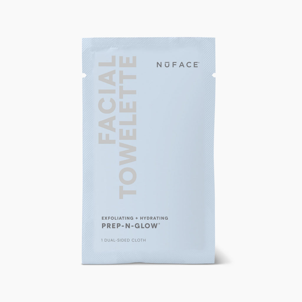 Prep-N-Glow® Exfoliating Face Wipes | Cleansing Cloths | NuFACE